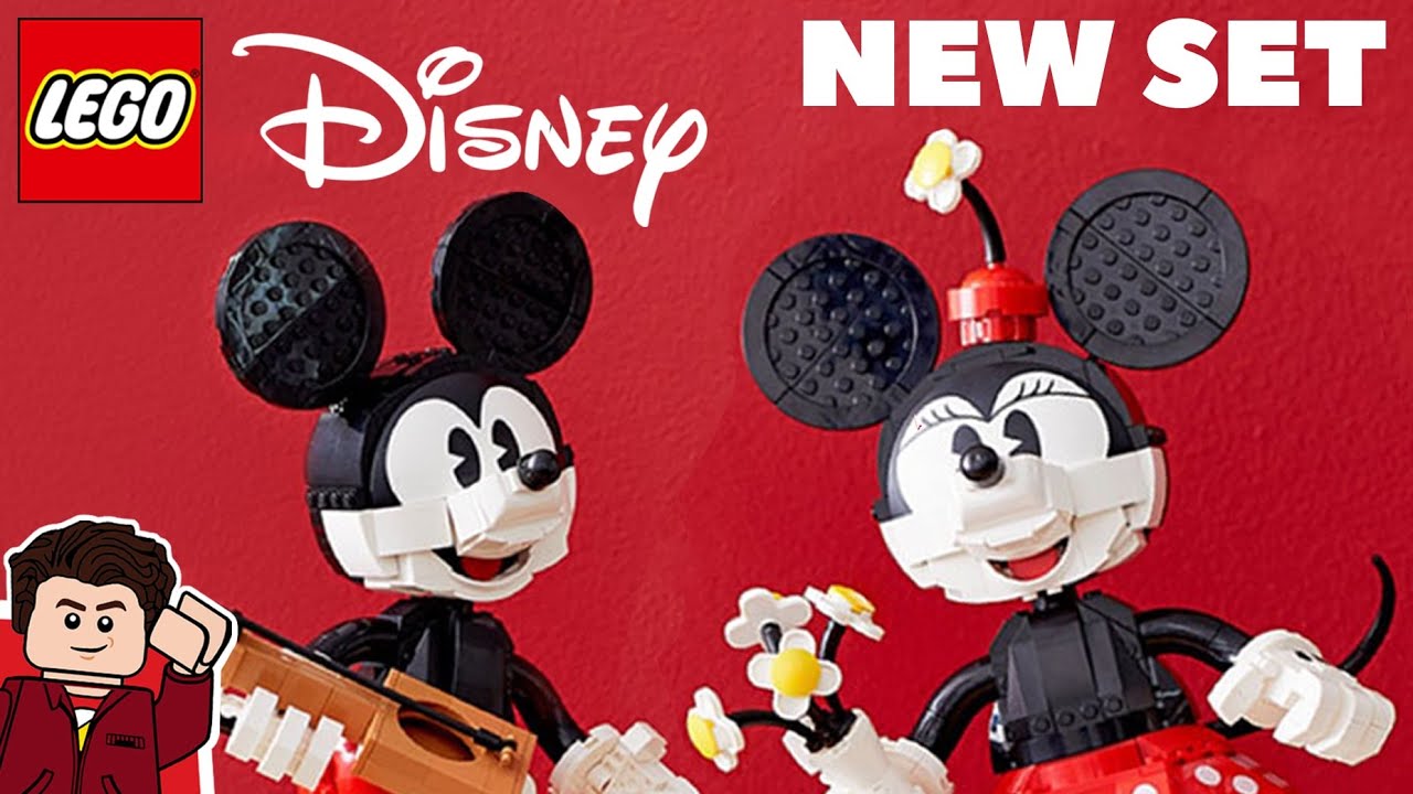 NEW LEGO Disney Buildable Mickey & Minnie (43179) Set Revealed - YouTube