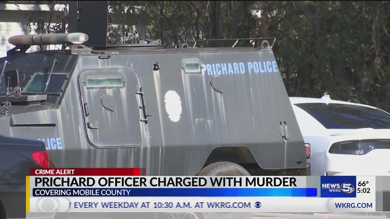 Prichard Officer Charged With Murder Youtube