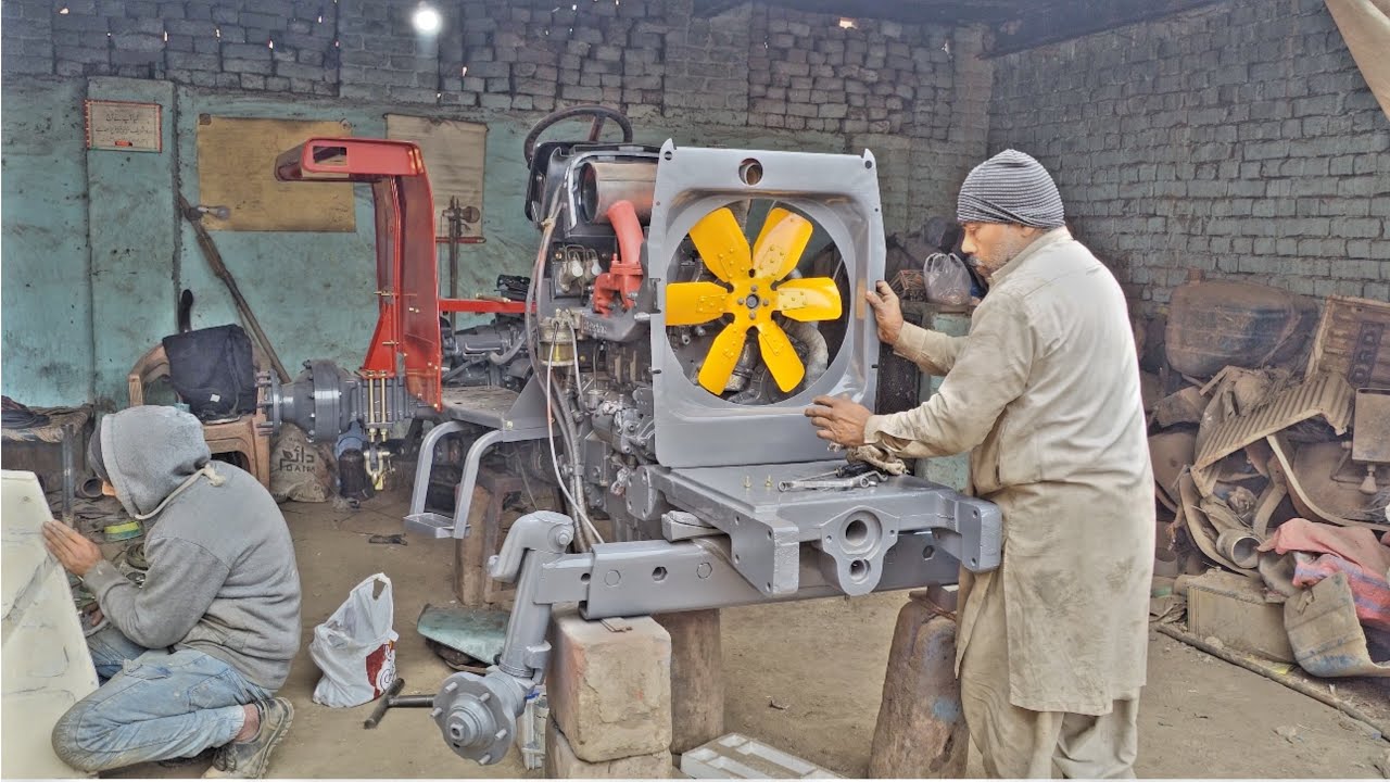 Reviving the Past: 18-Year-Old Takes on Messi Ferguson 385 Tractor ...