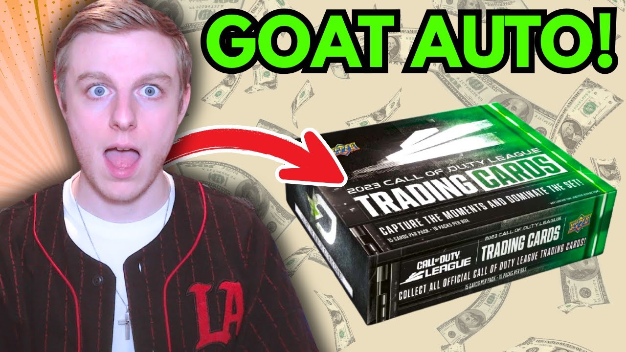 We Pulled 2 More BIG CDL Trading Cards 🐐 - YouTube