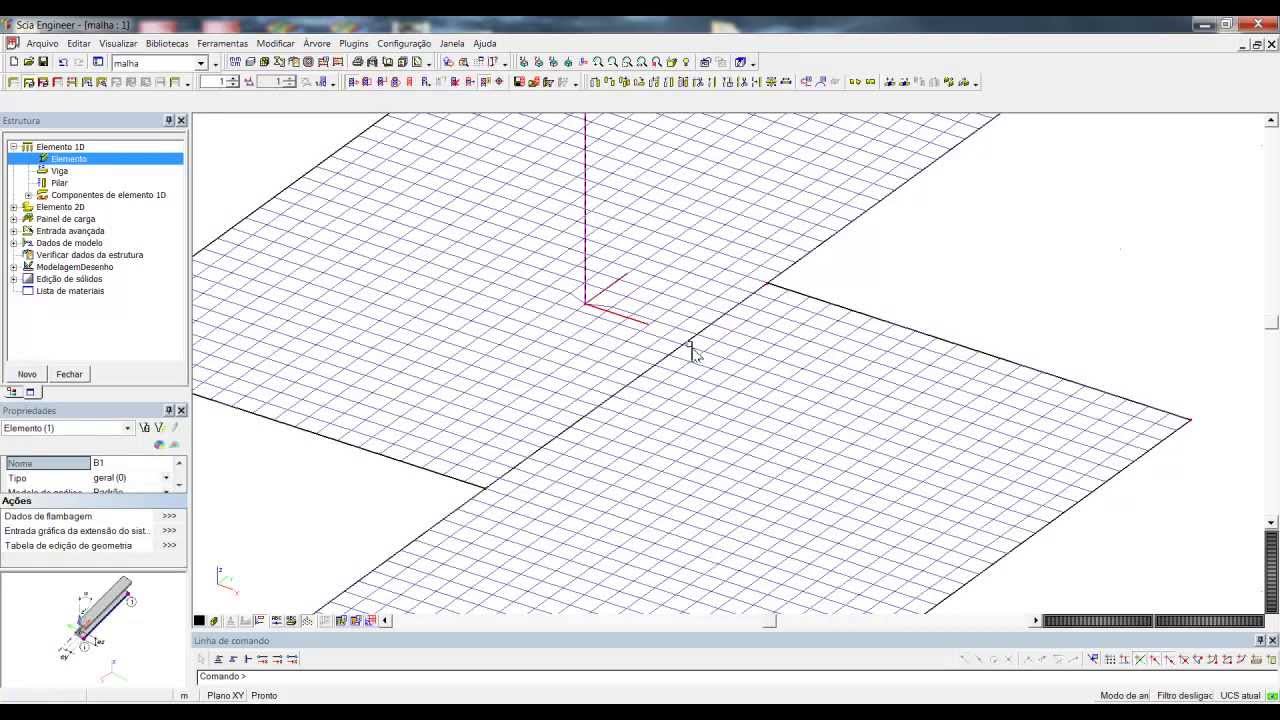 Malhas de Elementos Finitos no Scia Engineer - YouTube