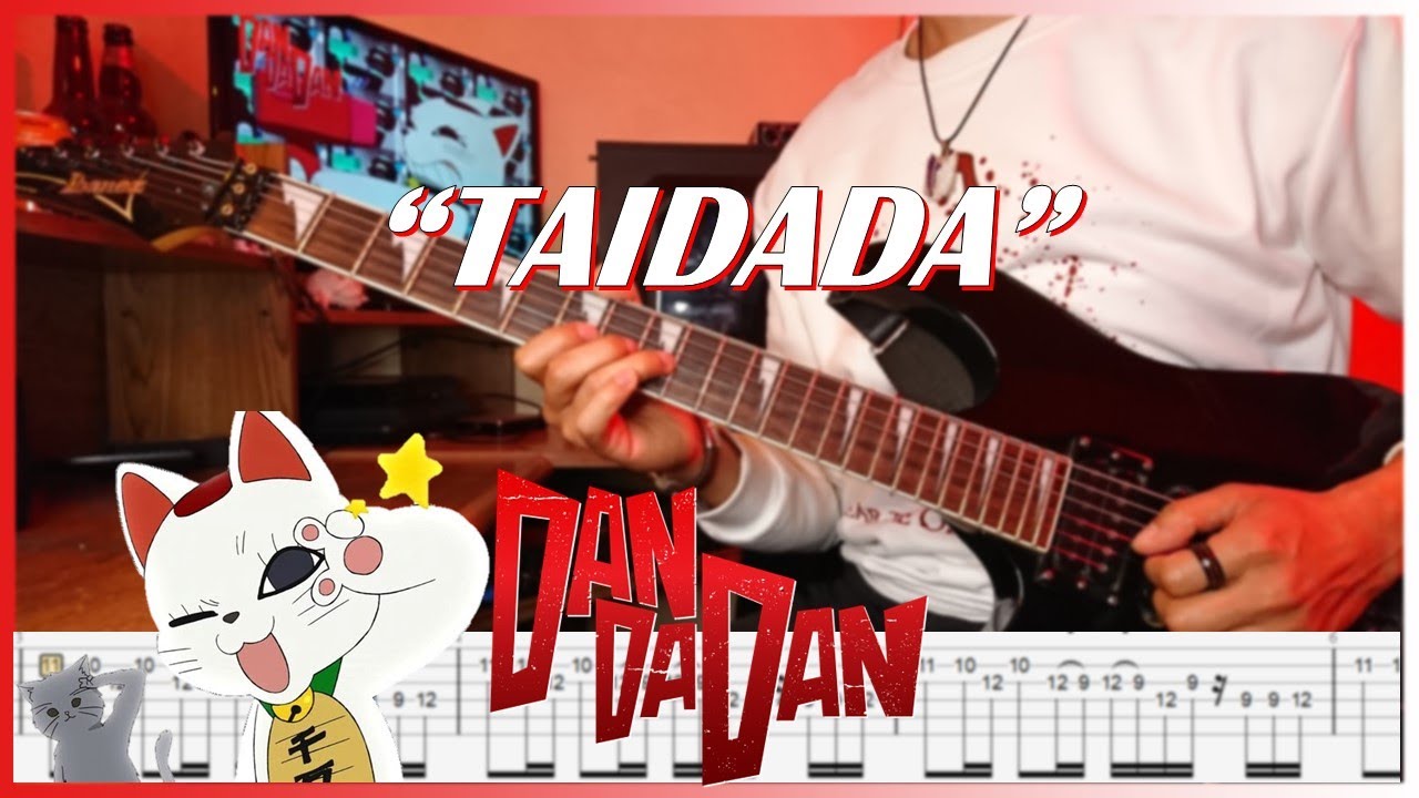 【TABS】Dan Da Dan Ed 1 - TAIDADA (Instrumental Guitar Cover by Luis ...