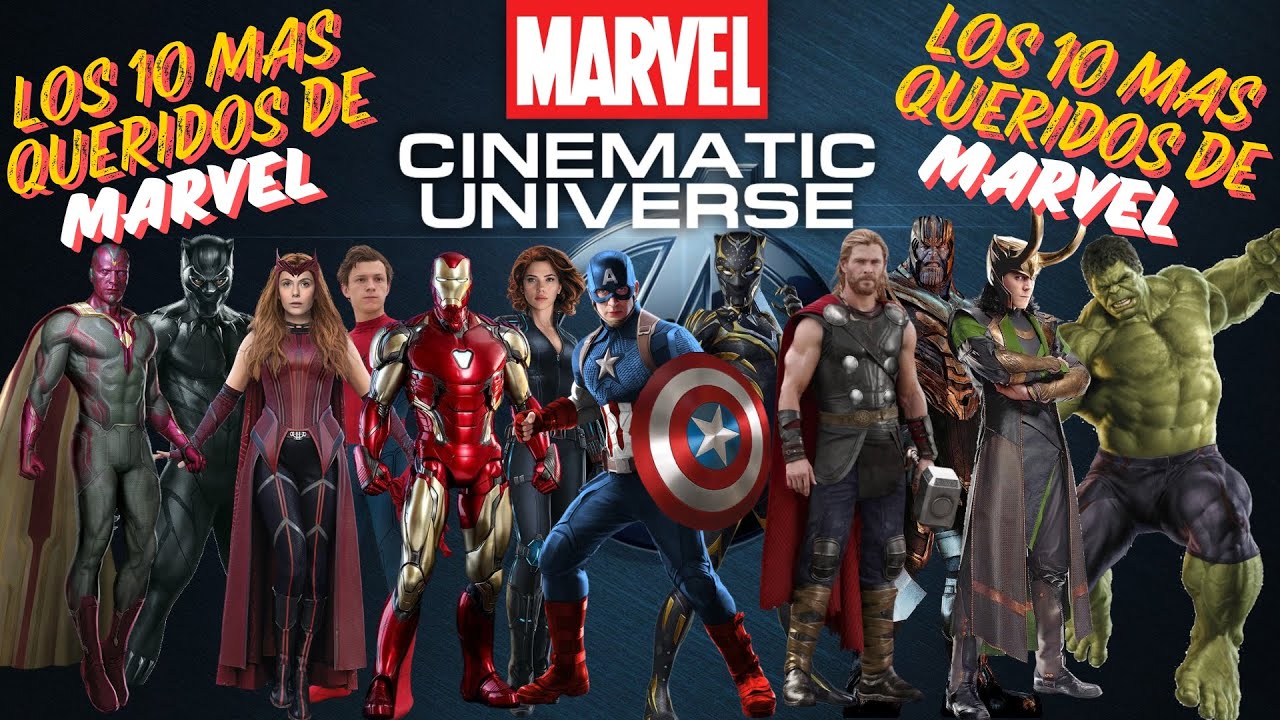 Los 10 Personajes de Marvel mas Queridos - YouTube