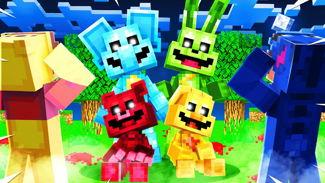 BOSS BATTLE vs SMILING CRITTERS in Minecraft! - YouTube