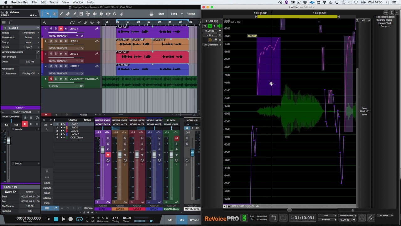 Studio One and Revoice Pro 3.3: Getting started - YouTube