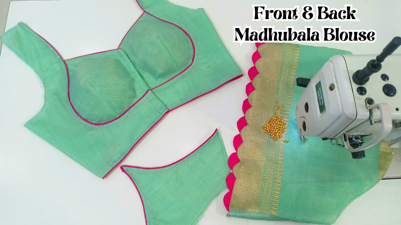 Madhubala Blouse Design Cutting and Stitching | Madhubala Blouse ki ...