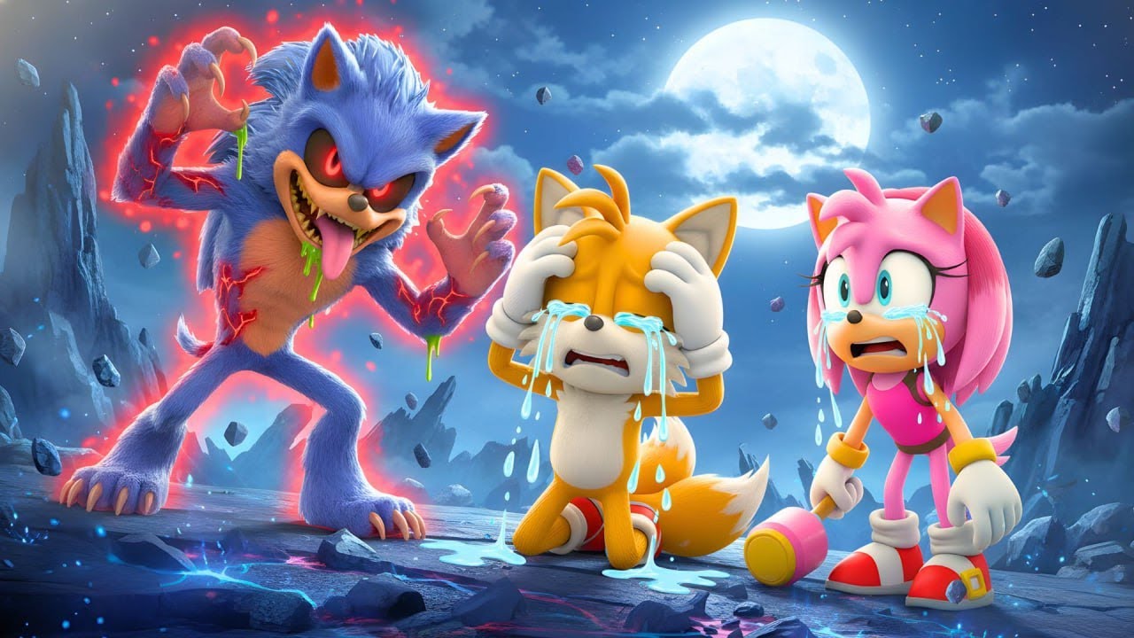 SONIC TURN CRAZY ?! AMY Run Now!! | WHAT HAPPENED?! || Sonic The ...