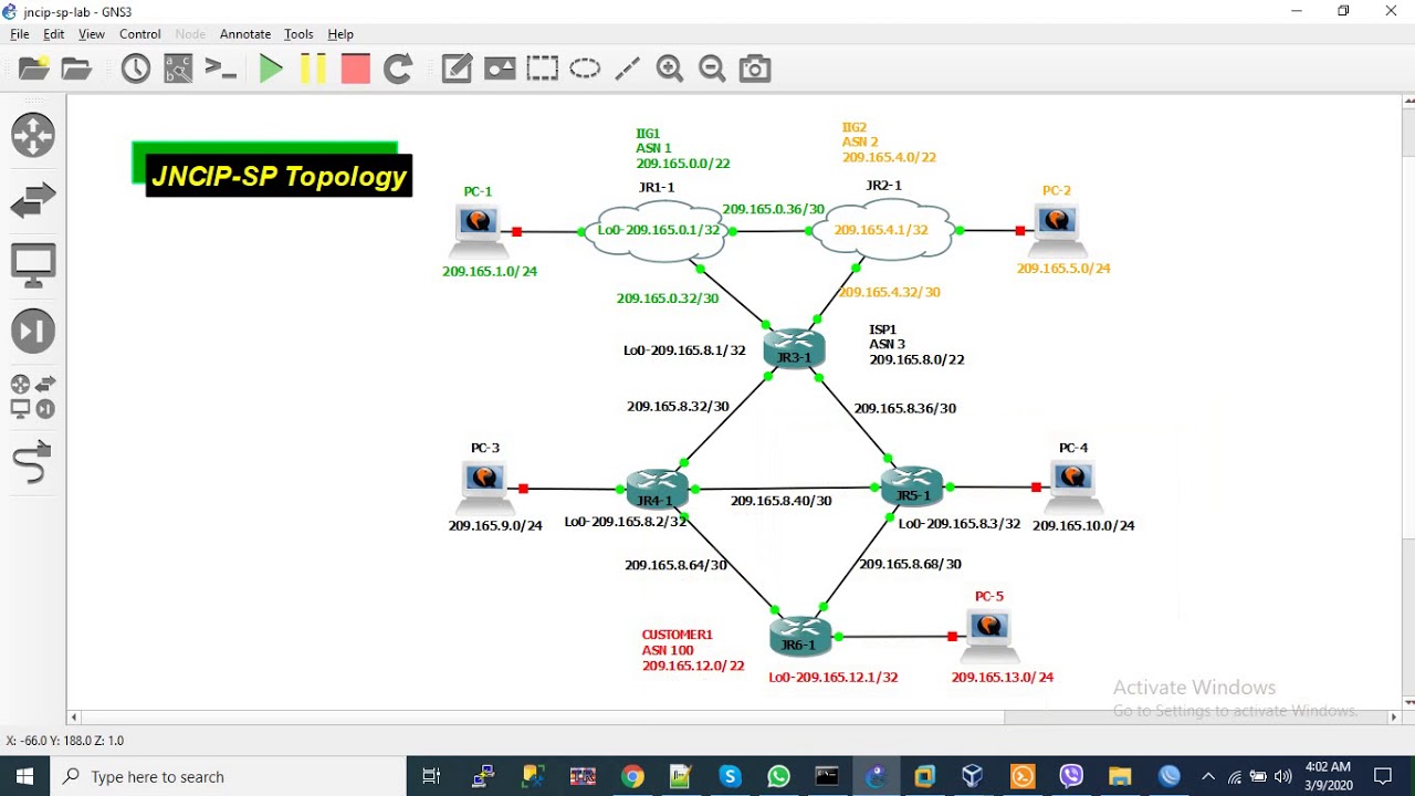 LAB-01: JNCIP-SP BGP Community - YouTube