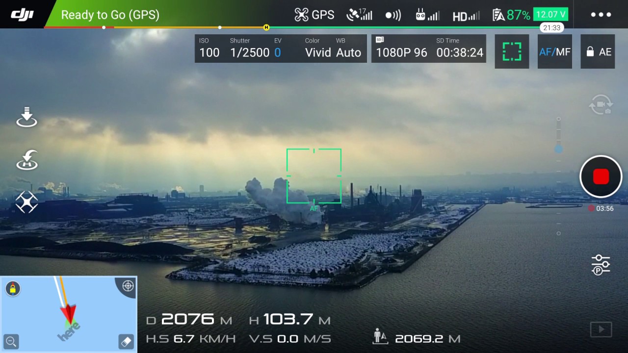 DJI Mavic goes for 5km each way Flight with telemetry - YouTube
