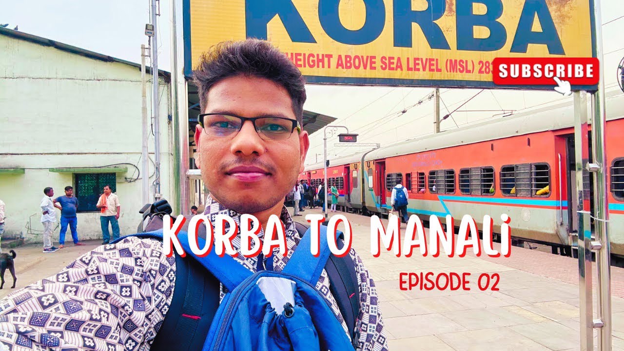 Korba to Manali solo Ep-02 || Dormitory room in Raipur railway station ...