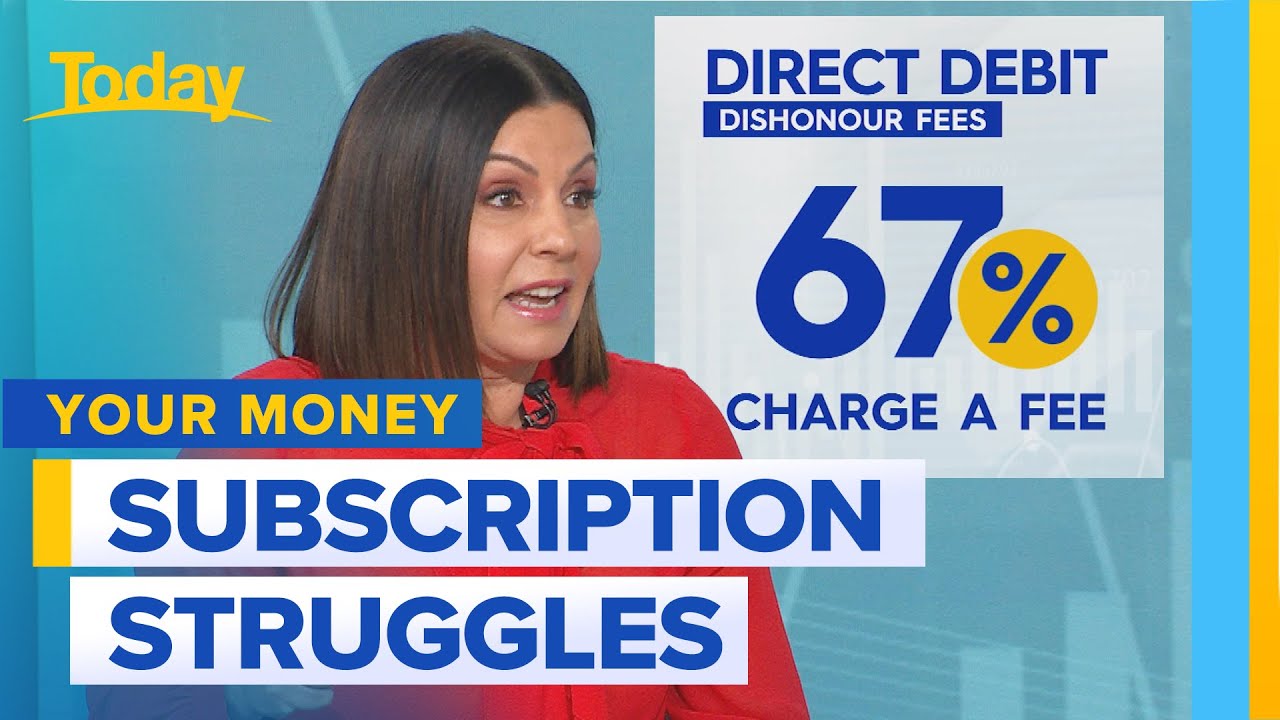 How to have more control over direct debits | Today Show Australia - YouTube