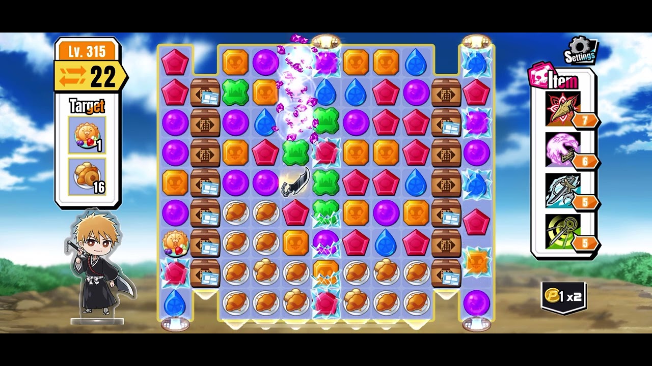 Bleach Soul Puzzle - Normal Stage 315 - YouTube