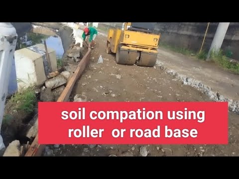 compaction of SOIL ,or road base - YouTube