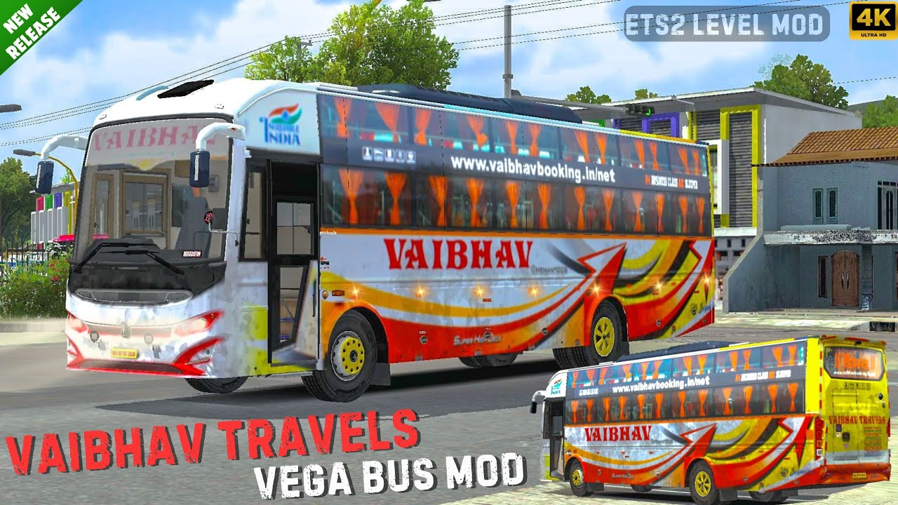 Vaibhav Travel Vega Bus Mod Download Bus Simulator Indonesia - YouTube