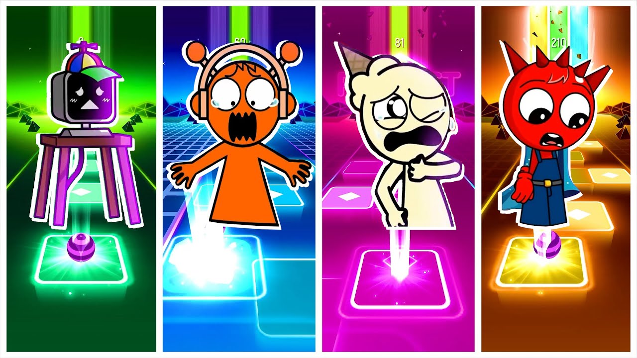 Incredibox Sprunki Coffin Dance Song (Cover) Tiles Hop Burn - YouTube