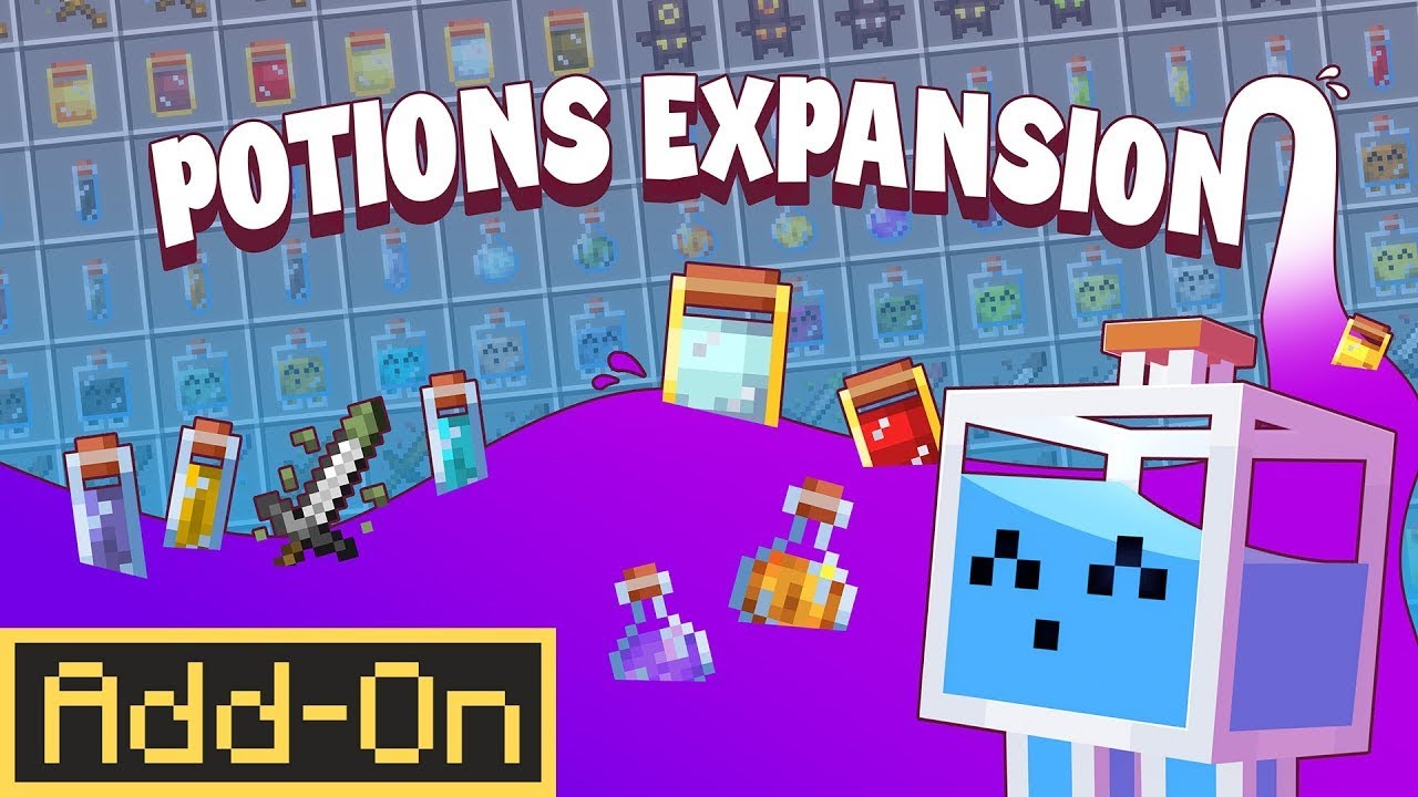 POTIONS EXPANSION ADDON Brings 8 NEW Potions to Minecraft Bedrock ...