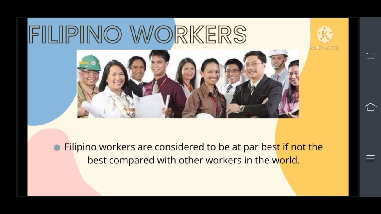 THE WORK VALUES OF FILIPINO WORKERS | VIDEO PRESENTATION - YouTube