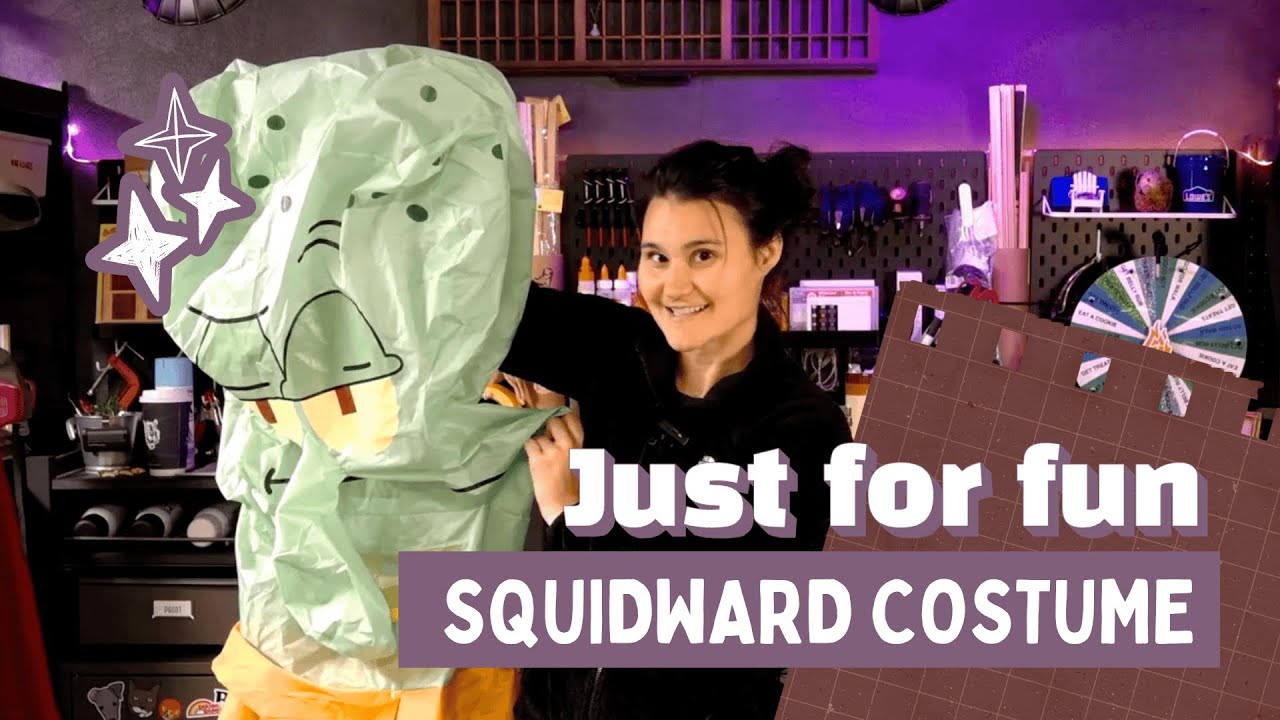 Squidward Halloween Costume for Clarinet - YouTube