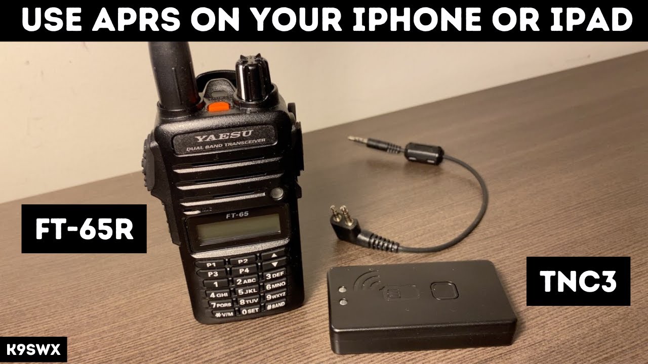 Use APRS on your iPhone/iPad with a Yaesu FT65R and Mobilinkd TNC3 ...