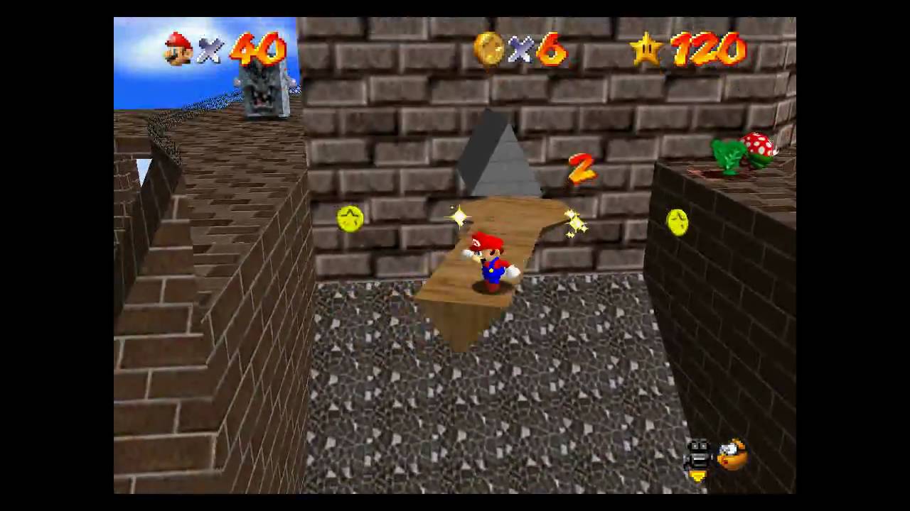 Super Mario 64 ~ Red Coins On The Floating Isle 27"4 - YouTube