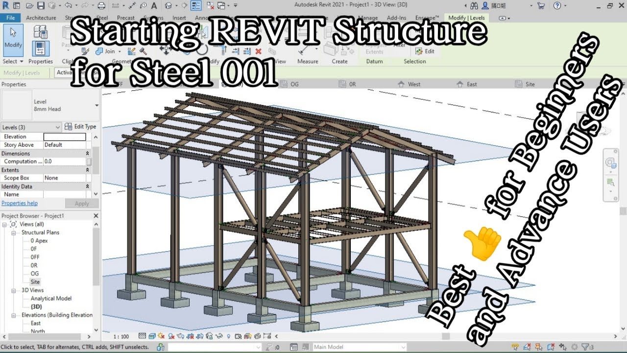 How to Start Right with Revit Structural Steel & Concrete - YouTube