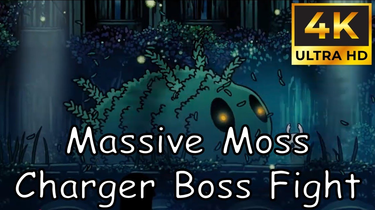 Massive Moss Charger Boss Fight (Hollow Knight) - YouTube