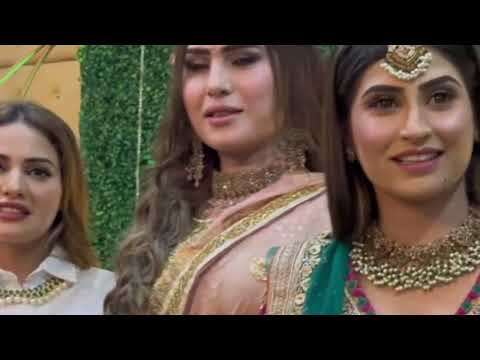 Zoi Hashmi Wedding Ceremony | Atya Kiyani And Pari Paro Glorious ...