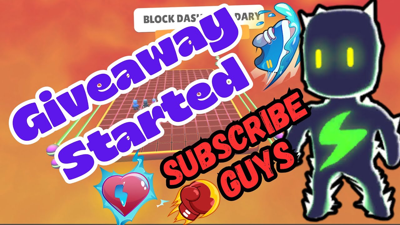 5X BOLT Skin Giveaway | Stumble Guys Live | Stumble Guys Live Unlimited ...