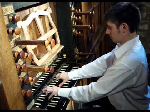 Le réveil de l'Orgue de Saint-Guilhem par Frédéric Deschamps - YouTube