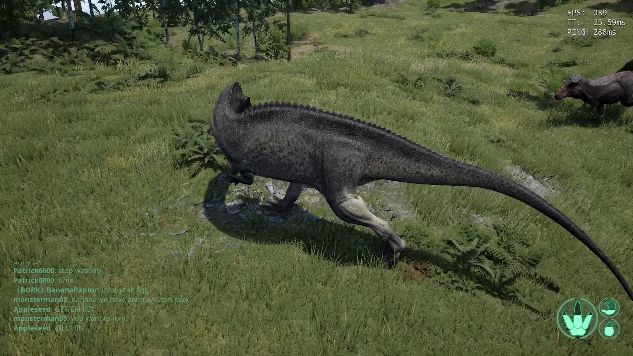 The Isle - Acro vs Rex 1v1 - YouTube