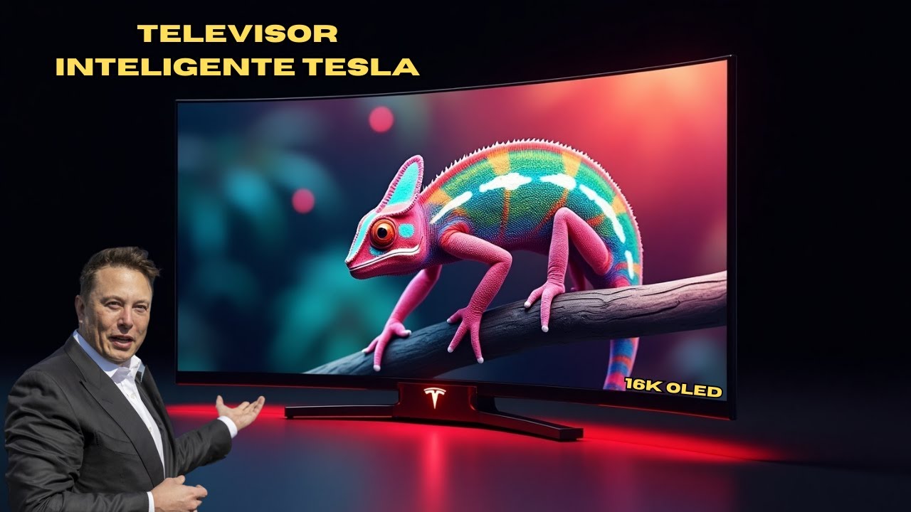¡La TV 16K de Tesla 2025 Ya Está Aquí! Pantalla Virtual SORPRENDENTE ...