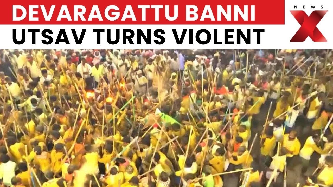 Violence at Devaragattu Banni Utsavam: 2 Dead, 100 Injured in Kurnool ...