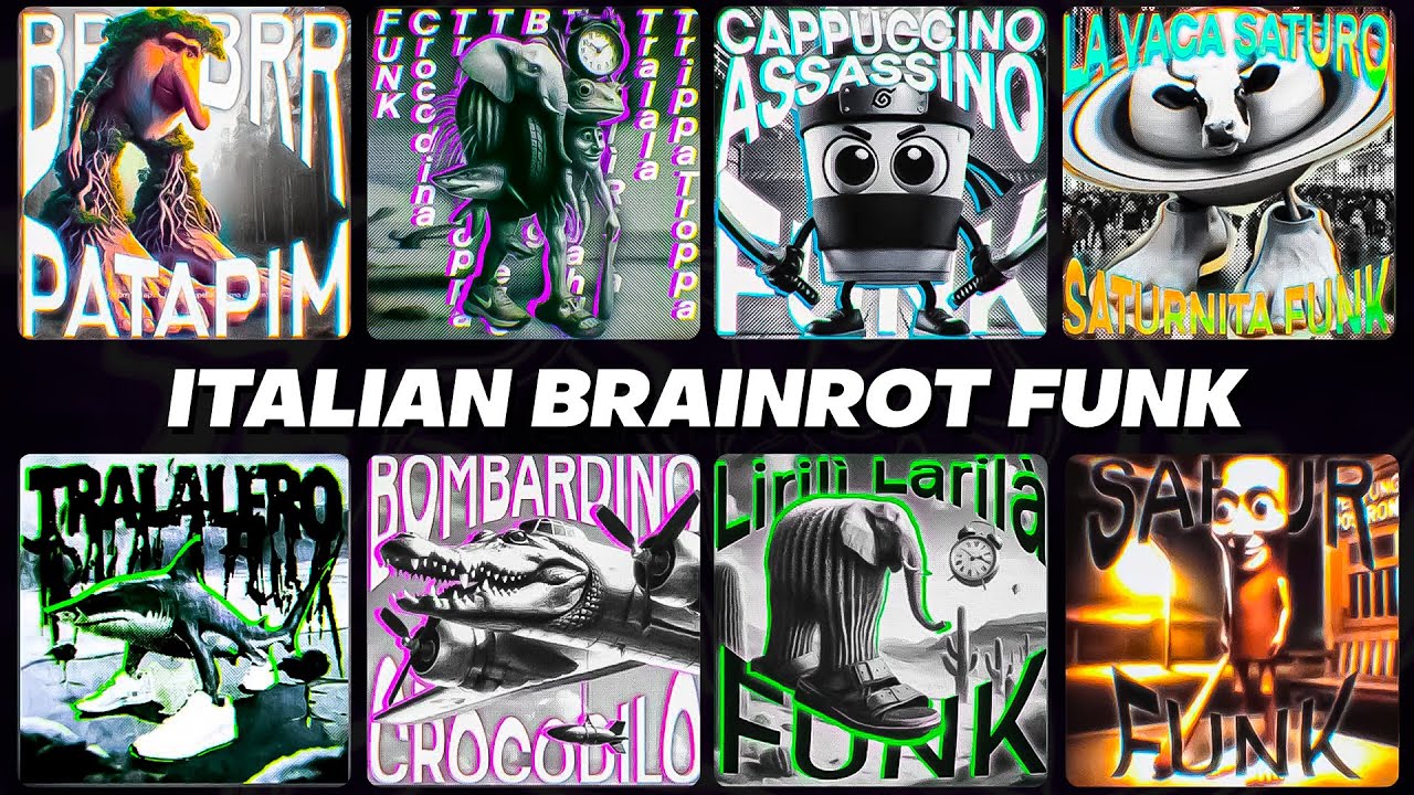 All BRAINROT Animals Meme Funk | Italian Brainrot | Part 5 - YouTube