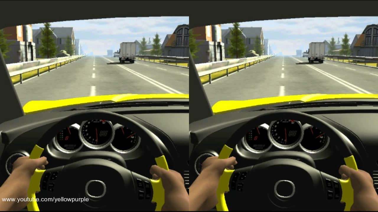 vr car racing experience - YouTube