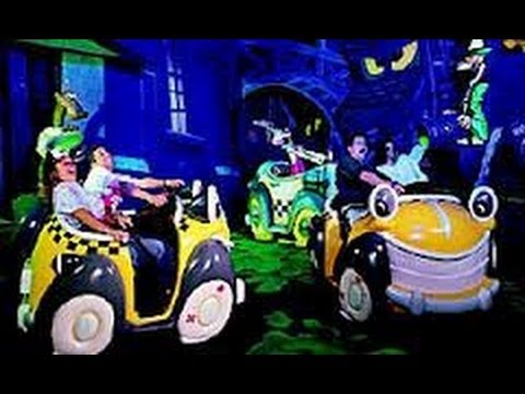 Disneyland, Roger Rabbit's Cartoon Spin Complete Ride Experience POV ...