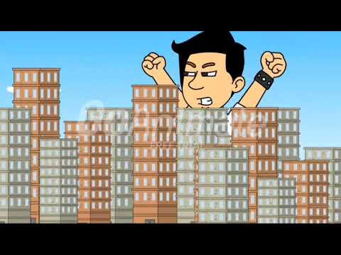 Ken Destroys The Buildings Gets Grounded - YouTube