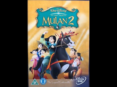 Opening to Mulan II UK DVD (2004)