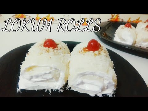 #sulthan lokum Lokum rolls | Turkish sulthan lokum | snow rolls ...