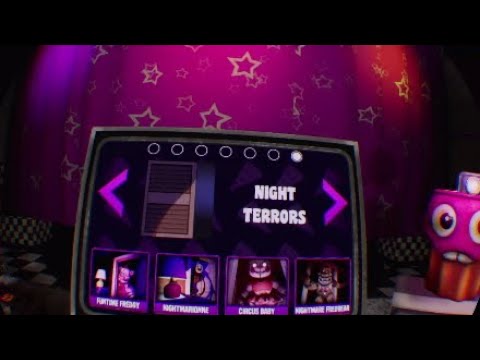 FNAF VR - Night Terrors - Funtime Freddy Strategy - YouTube