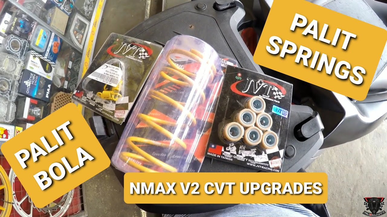 NMAX V2 Spring and Flyball Refresh/Upgrade || more power!! - YouTube