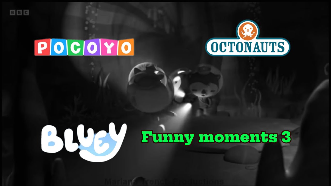 Pocoyo,octonauts and bluey - to be continued funny moments 3 - YouTube