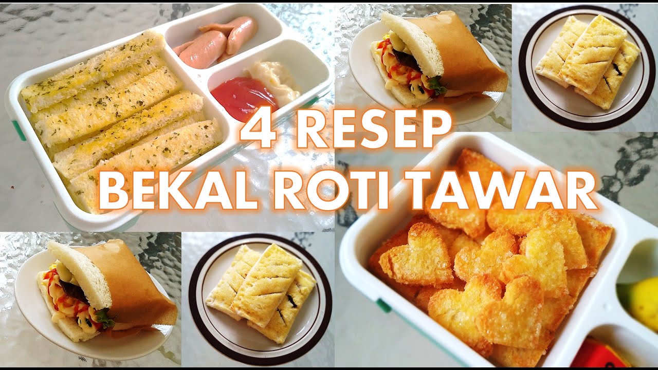 4 Resep Simple Olahan Roti Tawar Cocok untuk Bekal - YouTube