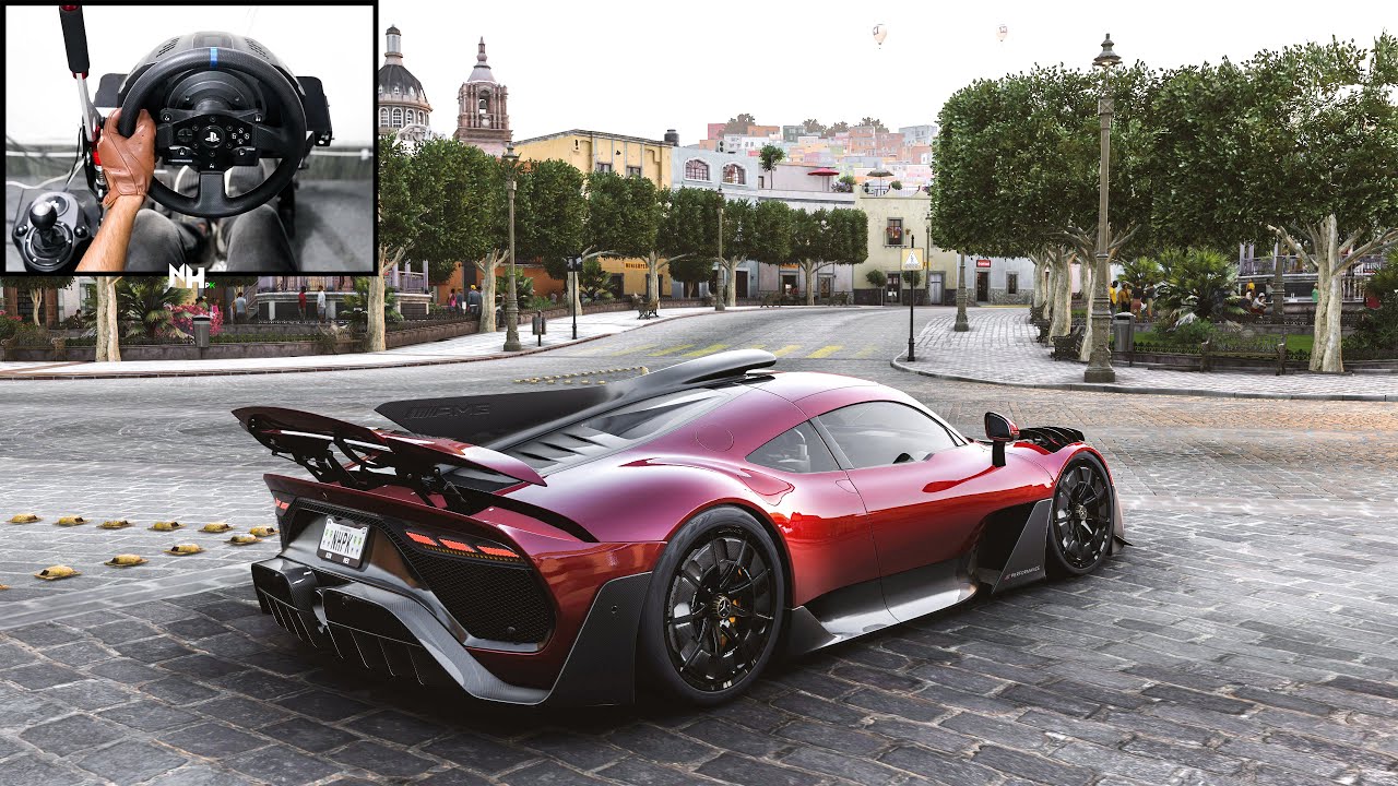 1300HP Mercedes-AMG ONE | Forza Horizon 5 | Steering Wheel Gameplay ...