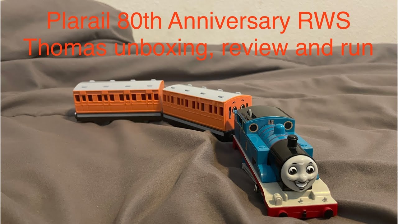 Plarail 80th Anniversary RWS Thomas unboxing, review and run - YouTube