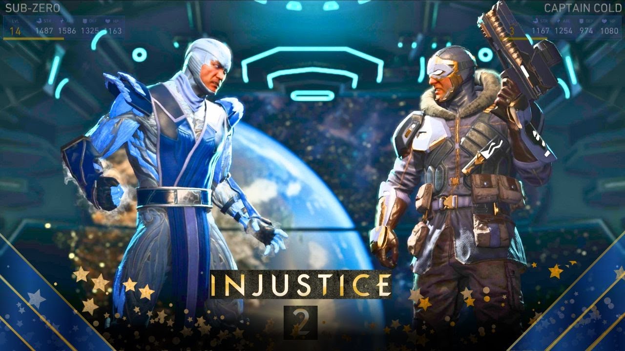 Injustice 2 - Sub-Zero Vs. Captain Cold - YouTube