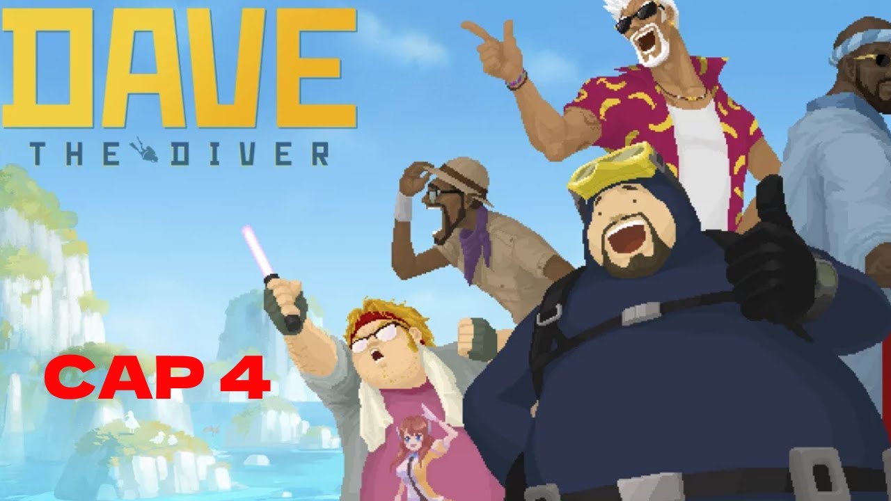 DAVE THE DIVER CAP 4 PC STEAM - YouTube