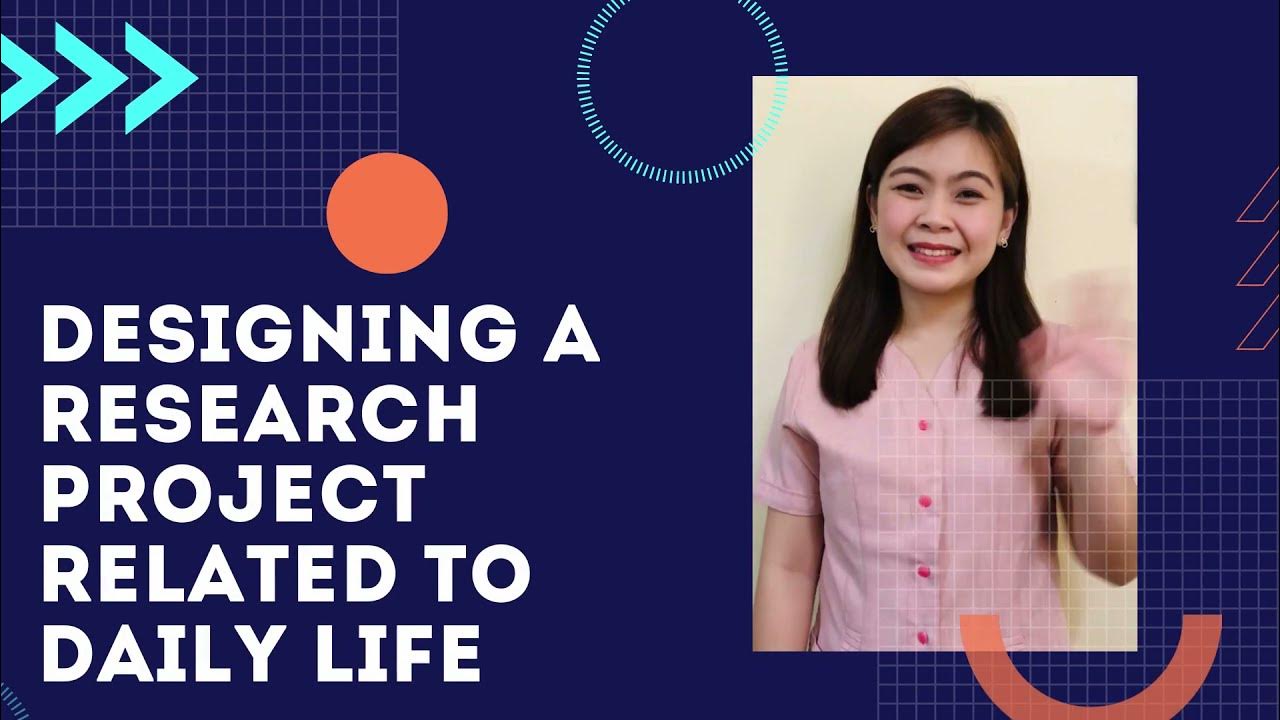 Designing a Research Project Related to Daily Life - YouTube