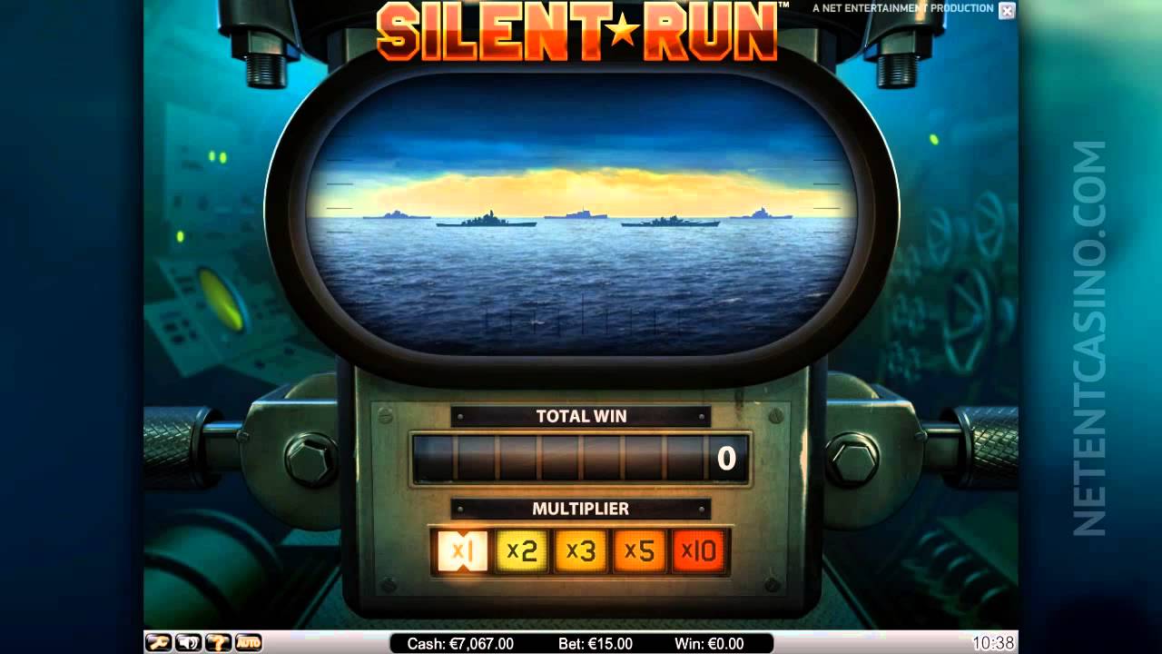 Silent Run Video Slot by Netent Casino (Net Entertainment software ...