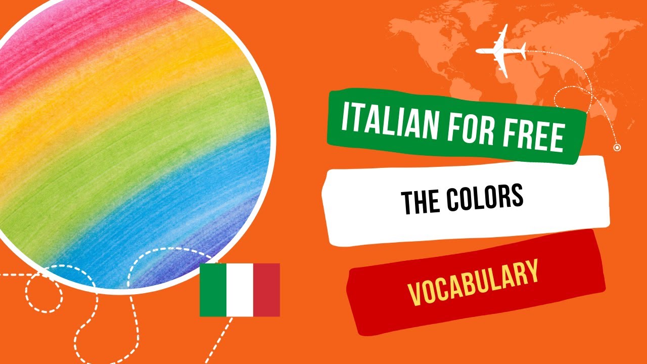 [Learn Italian For Free] The colors - YouTube