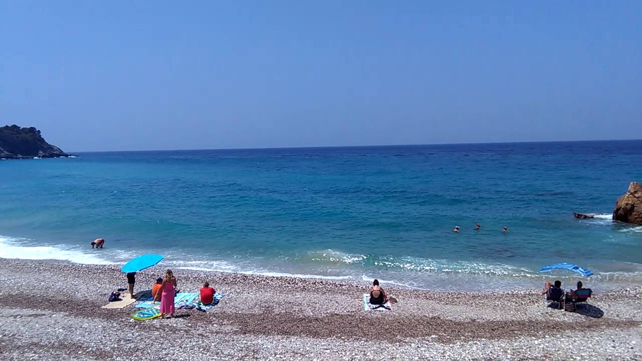 Potami Beach in Samos - YouTube